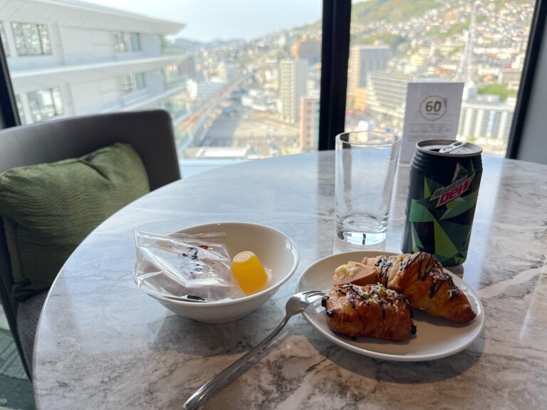 【長崎マリオットホテル】Mクラブラウンジ実体験レポ｜子供は利用可能？プラチナ特典・カクテルタイムなど徹底レビュー | 旅上手は貯め上手